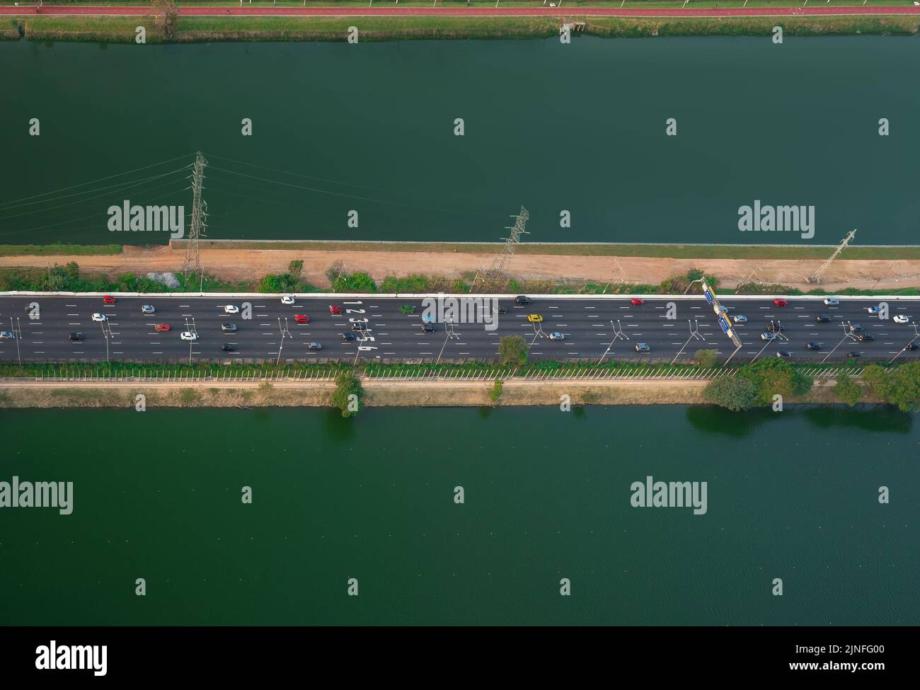 Top view olympic avenue hi-res stock photography and images - Alamy