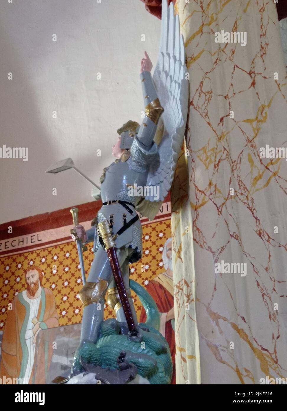 Église du Vieux Bourg à Saint Eloy-les-Mines, XI e siècle, Puy-De-Dôme ...