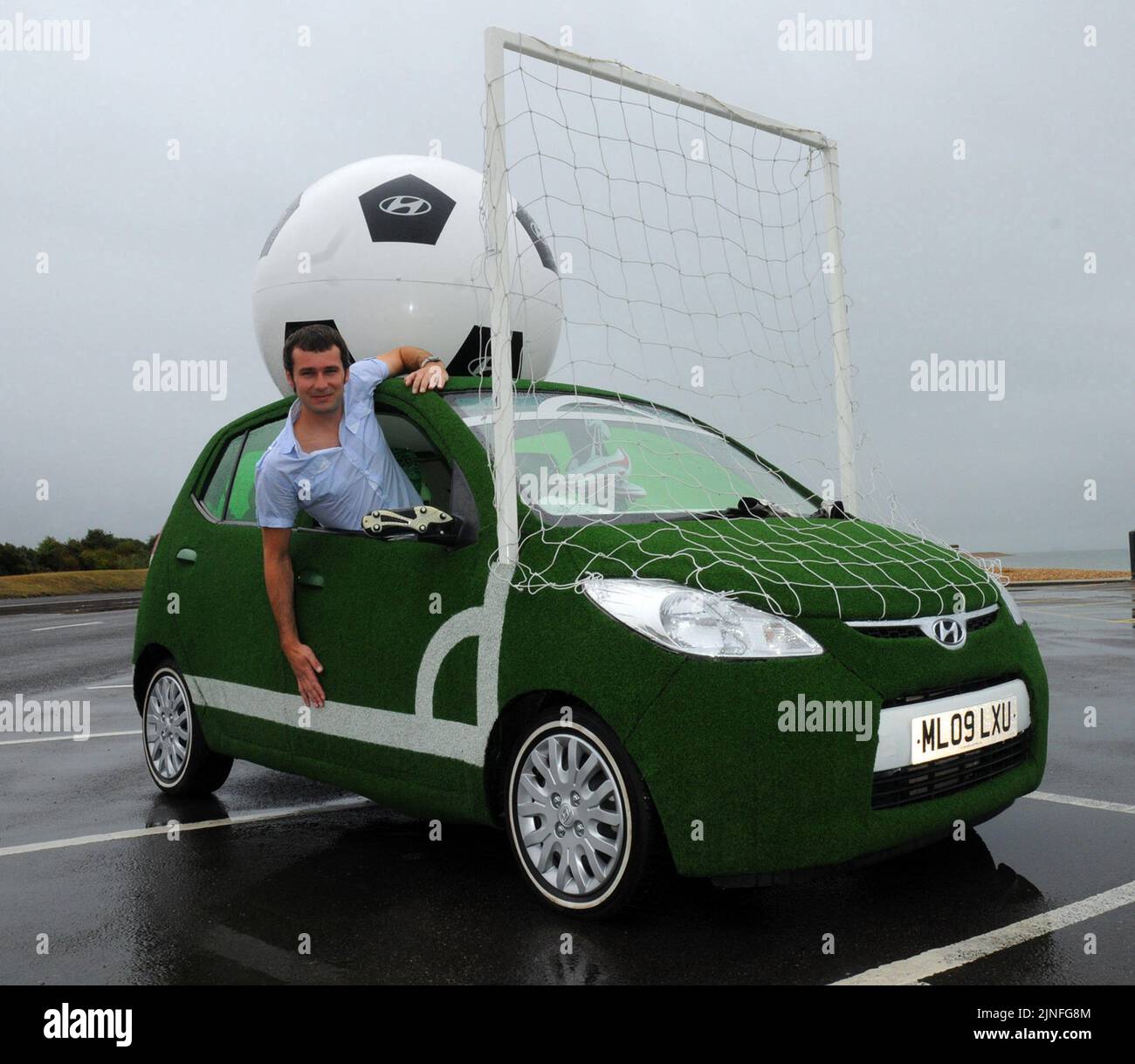 A dream car for football fans is up for sale on eBay, the computer ...