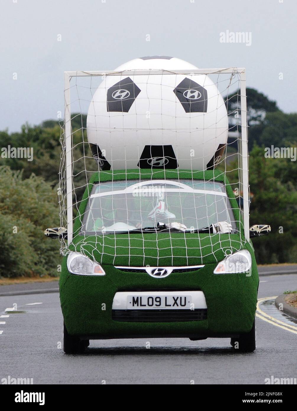 A dream car for football fans is up for sale on eBay, the computer ...