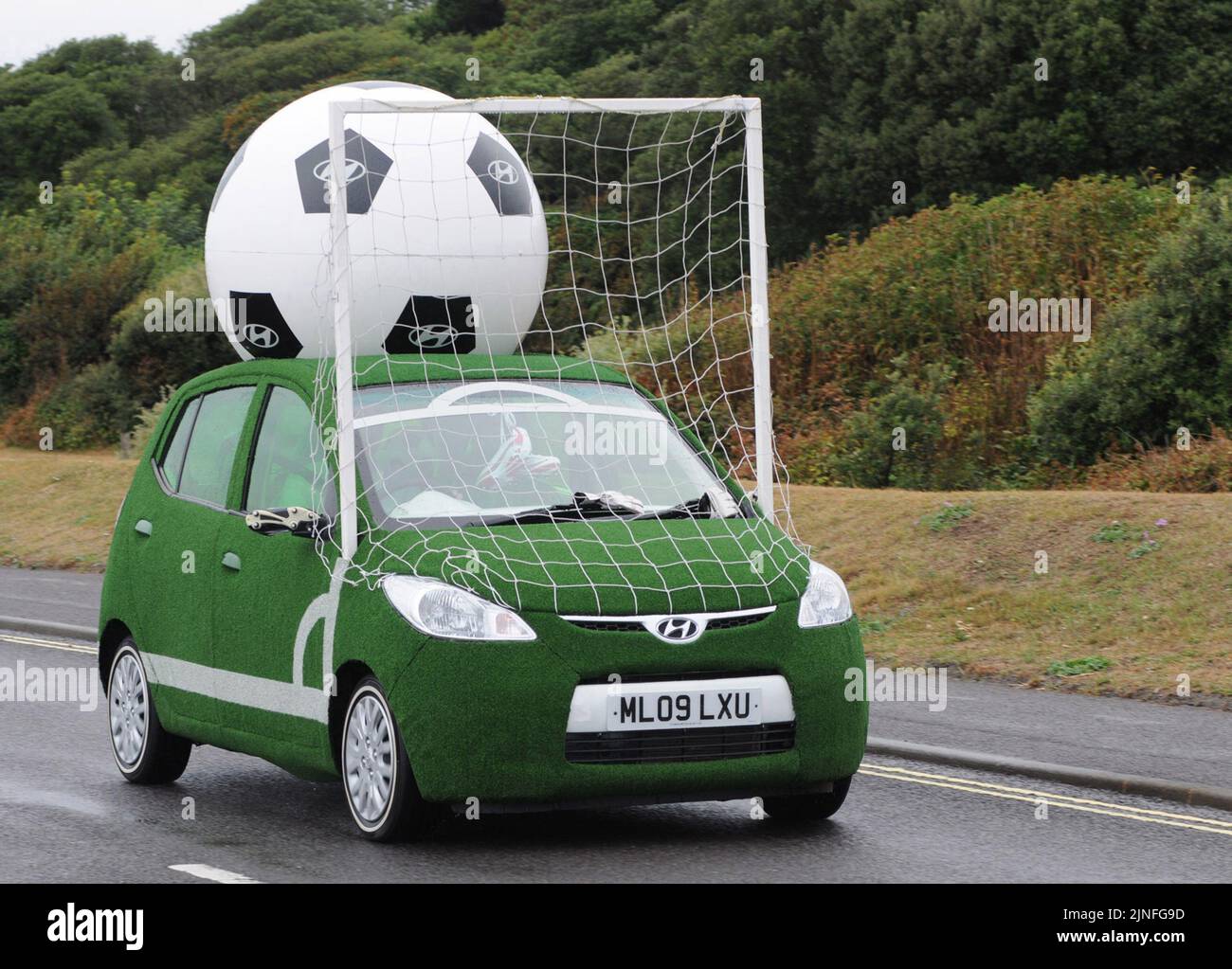 A dream car for football fans is up for sale on eBay, the computer ...