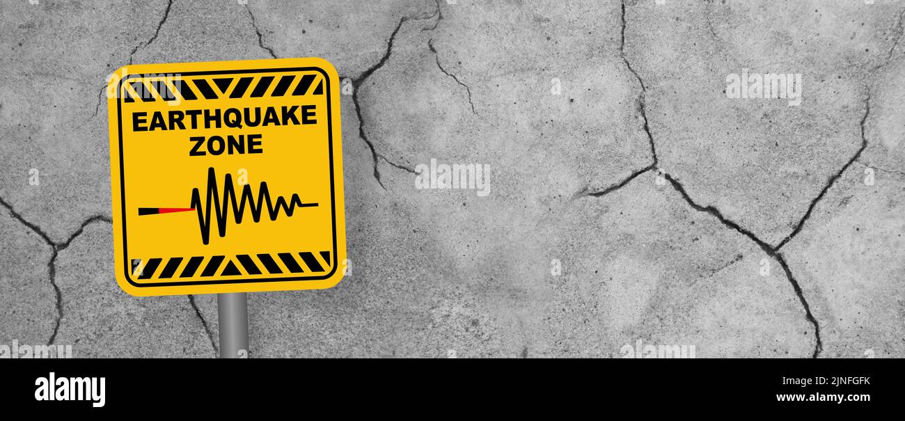 Earthquake Zone Sign