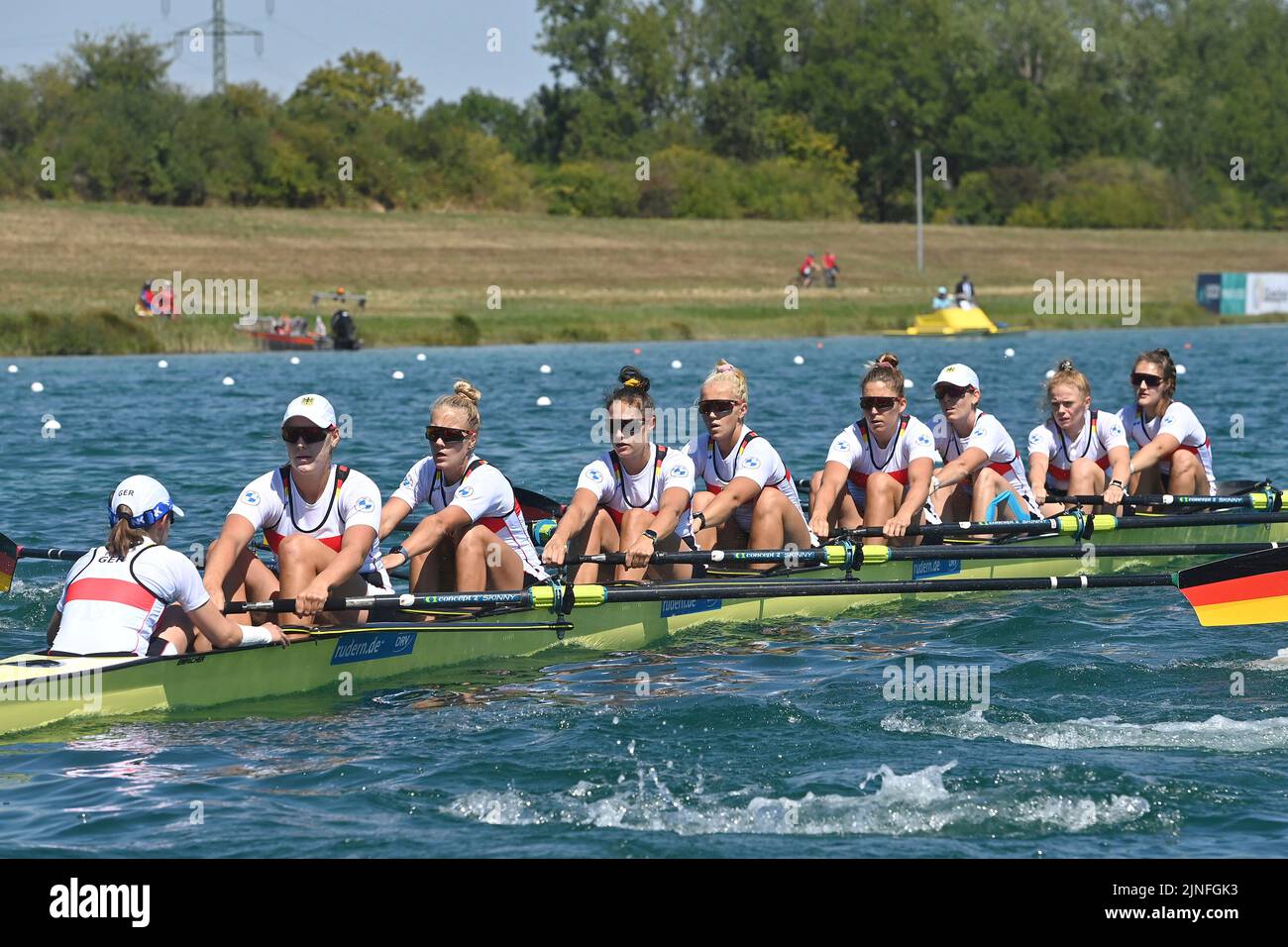 Hanna REIF (GER), Lena SARASSA (GER), Melanie GOELDNER (GER), Alyssa ...