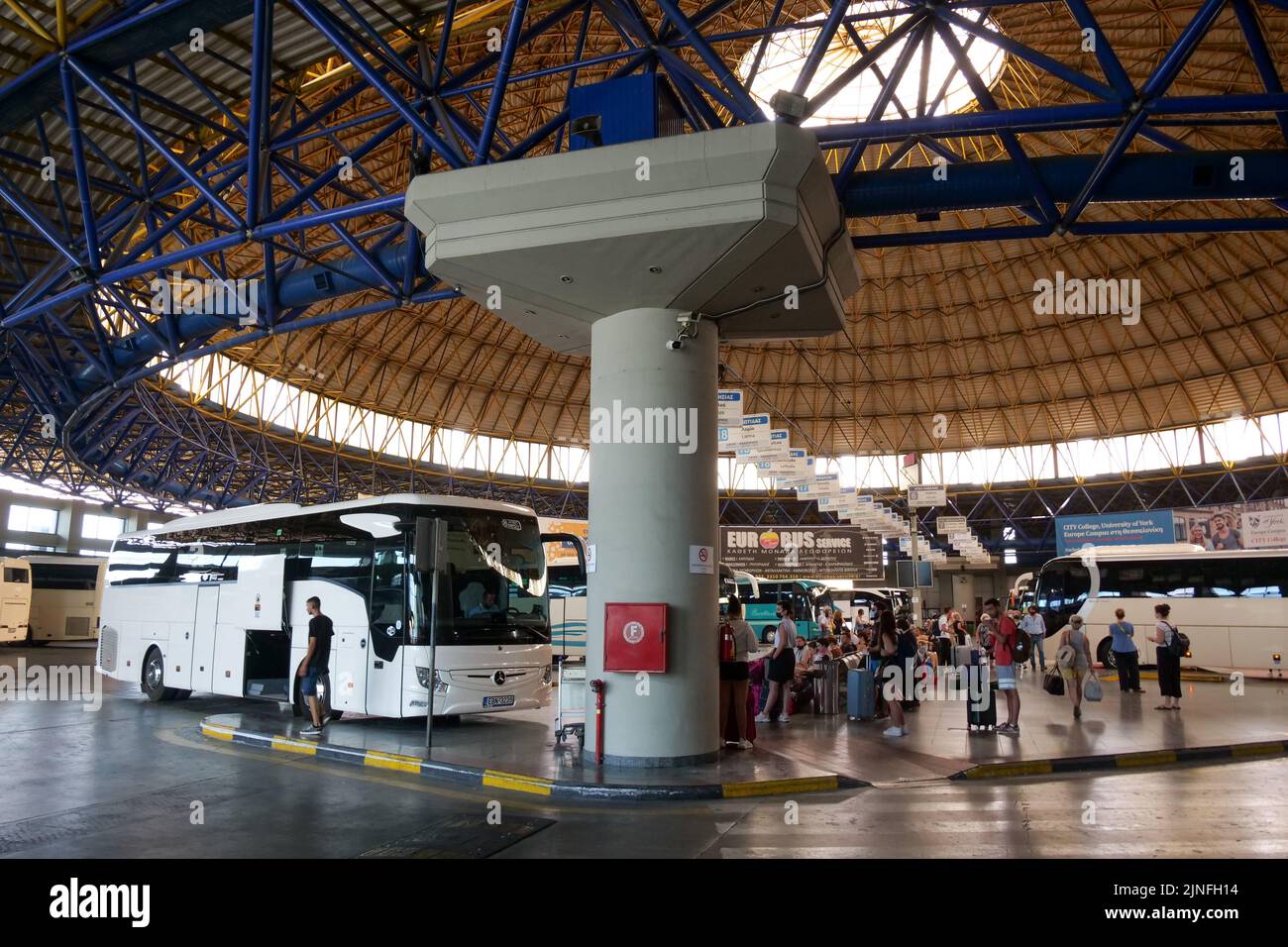 Thessaloniki bus station hi-res stock photography and images - Alamy