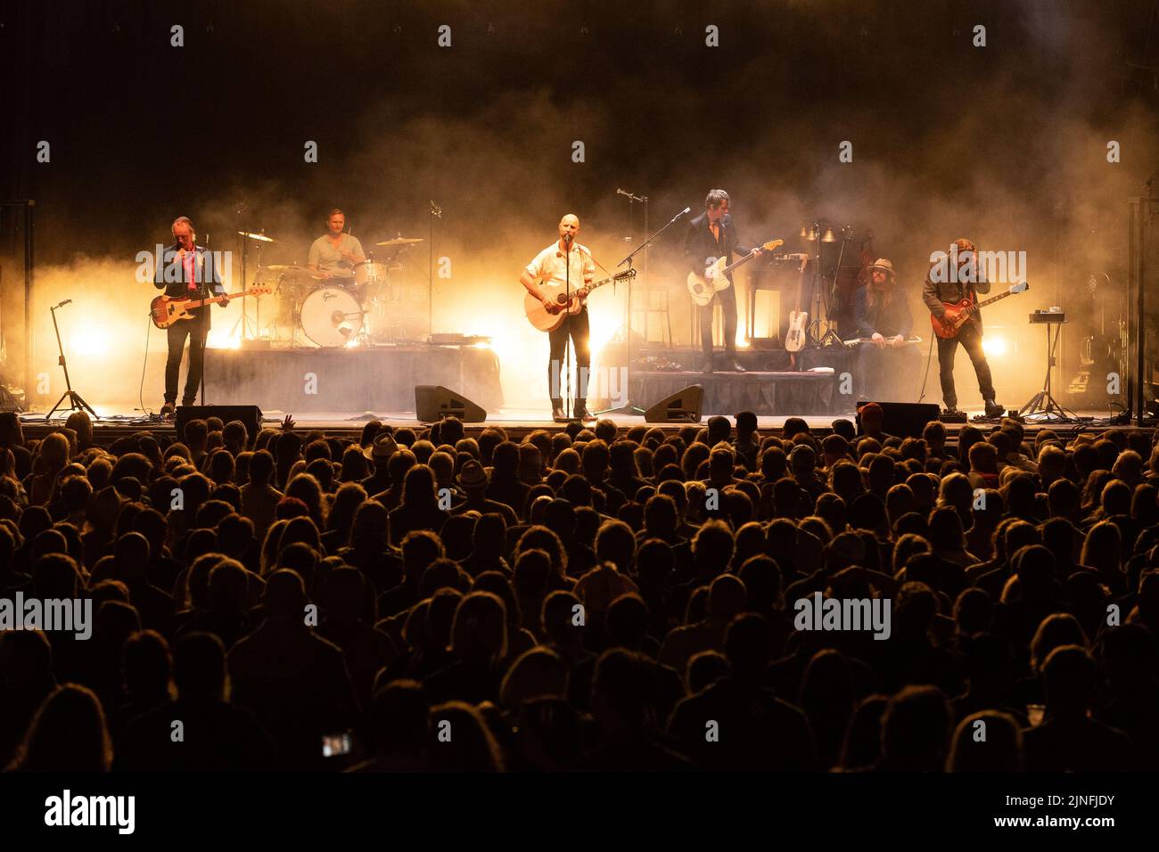 Fredrikstad, Norway. 30th, July 2022. The Norwegian rock band Madrugada ...