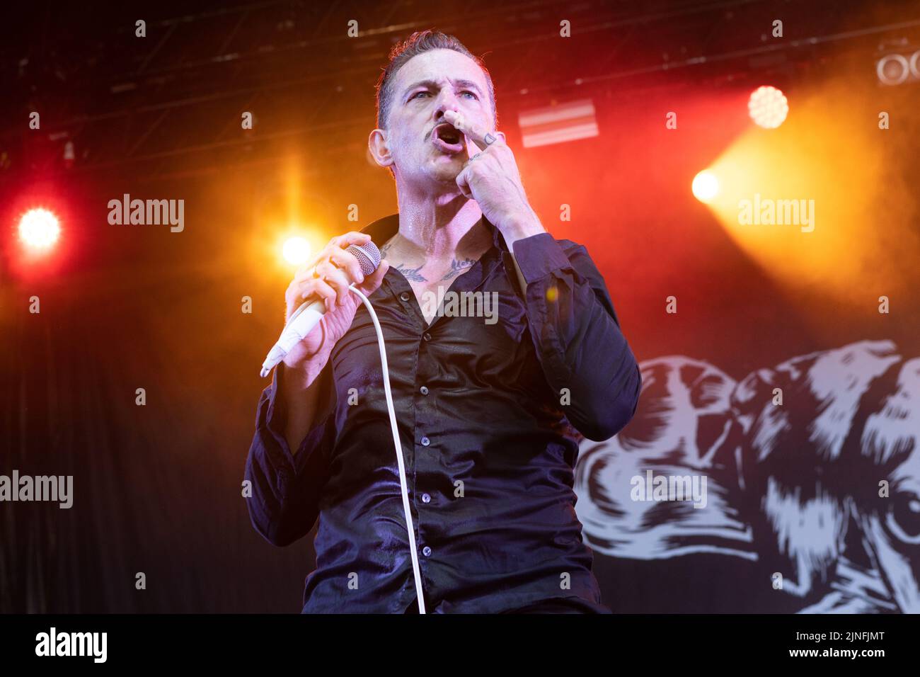 Fredrikstad, Norway. 29th, July 2022. The Norwegian punk rock band The ...