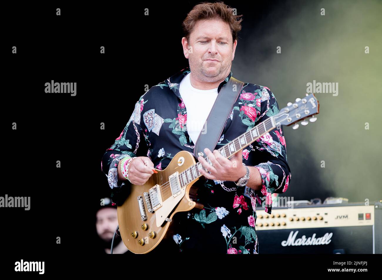 James Martin of The James Martin Band performing at Carfest North on ...