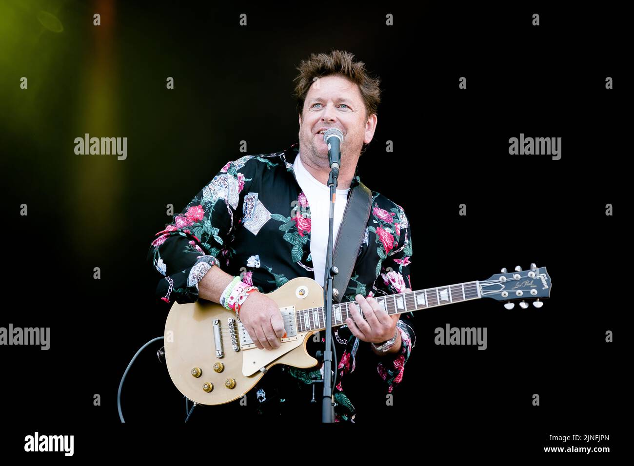 James Martin of The James Martin Band performing at Carfest North on ...