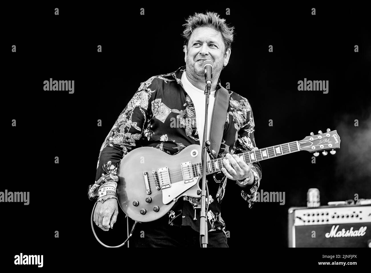 James Martin of The James Martin Band performing at Carfest North on ...