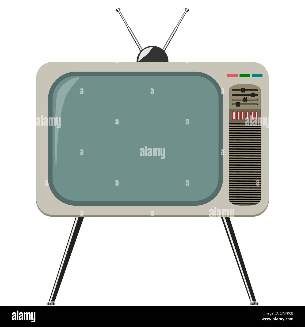 Retro tv set hi-res stock photography and images - Alamy