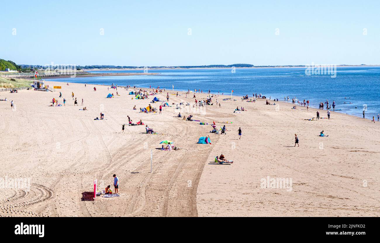 Dundee, Tayside, Scotland, UK. 11th Aug, 2022. UK weather: Extremely ...