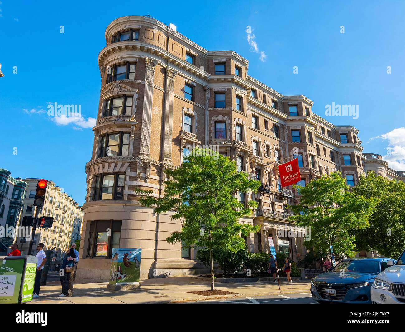Berklee College of Music at 1140 Boylston Street at Fenway district in ...
