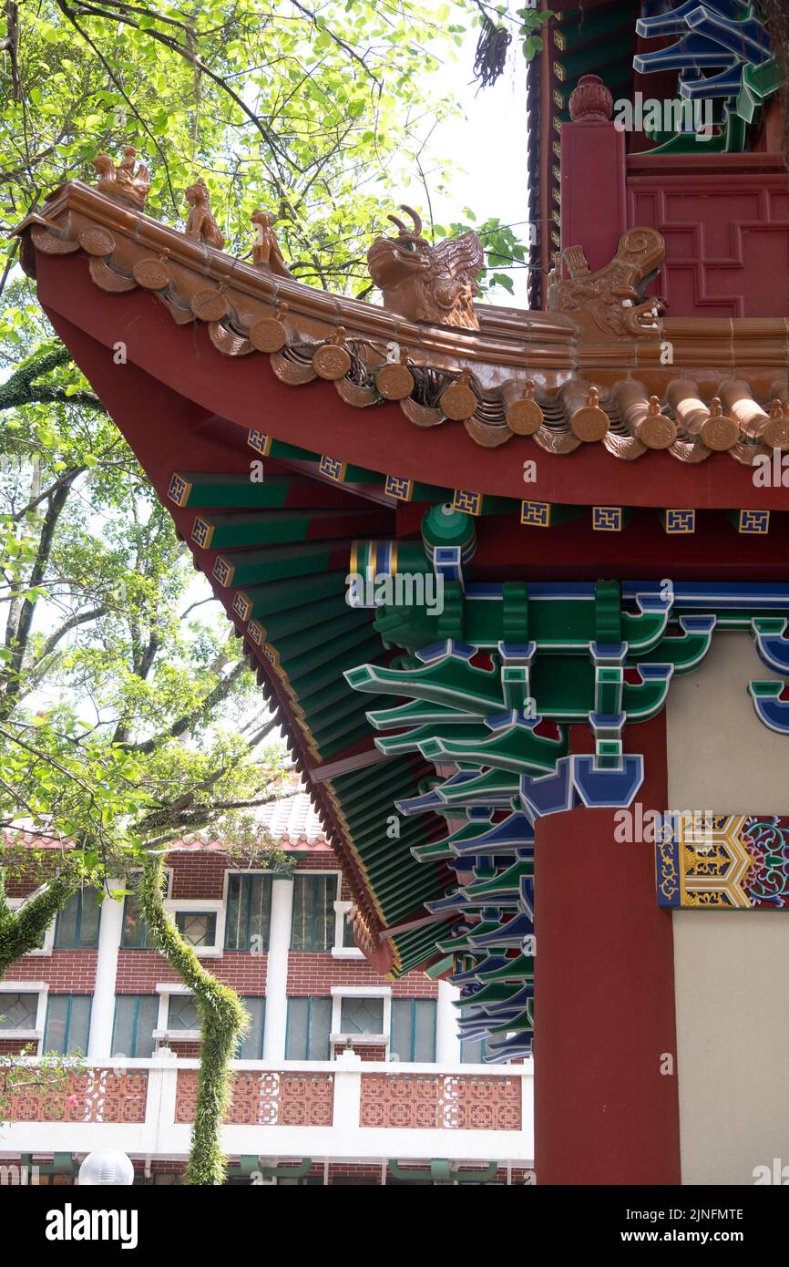 A vertical shot of the traditional Chinese style building Stock Photo ...