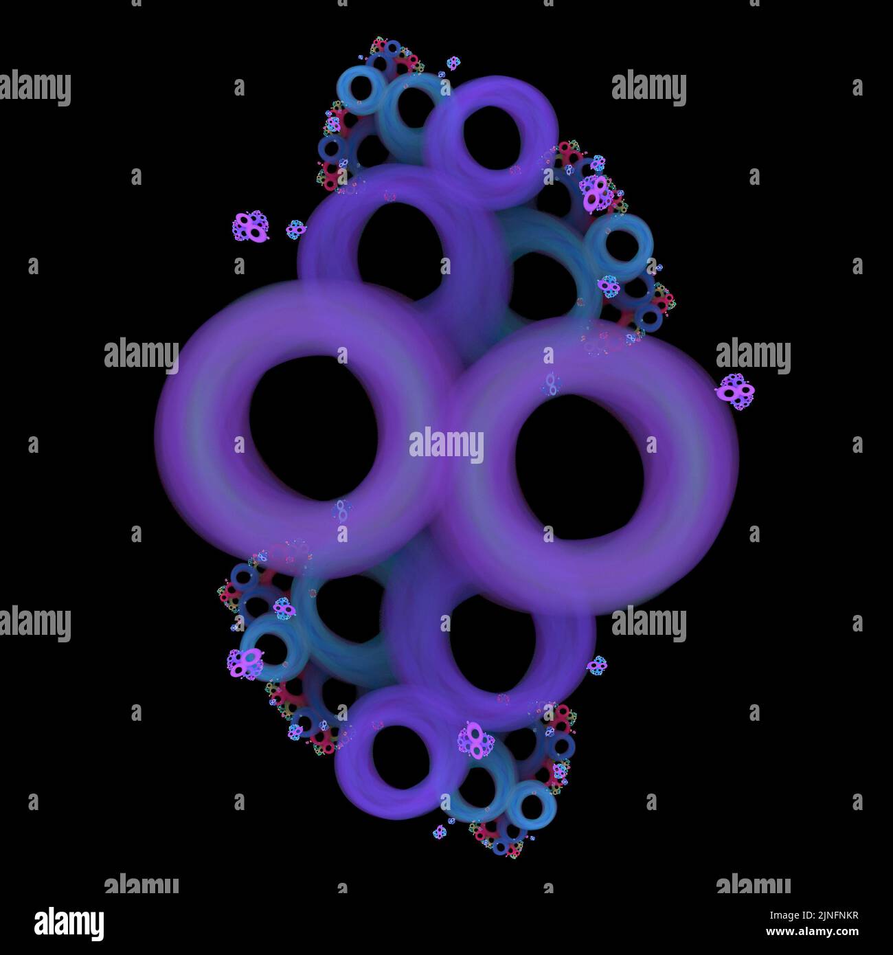 Paint Movement. Color Dream series. Composition of gradients and ...