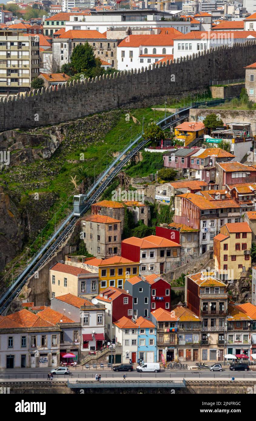 Funicular dos guindas porto hi-res stock photography and images - Alamy