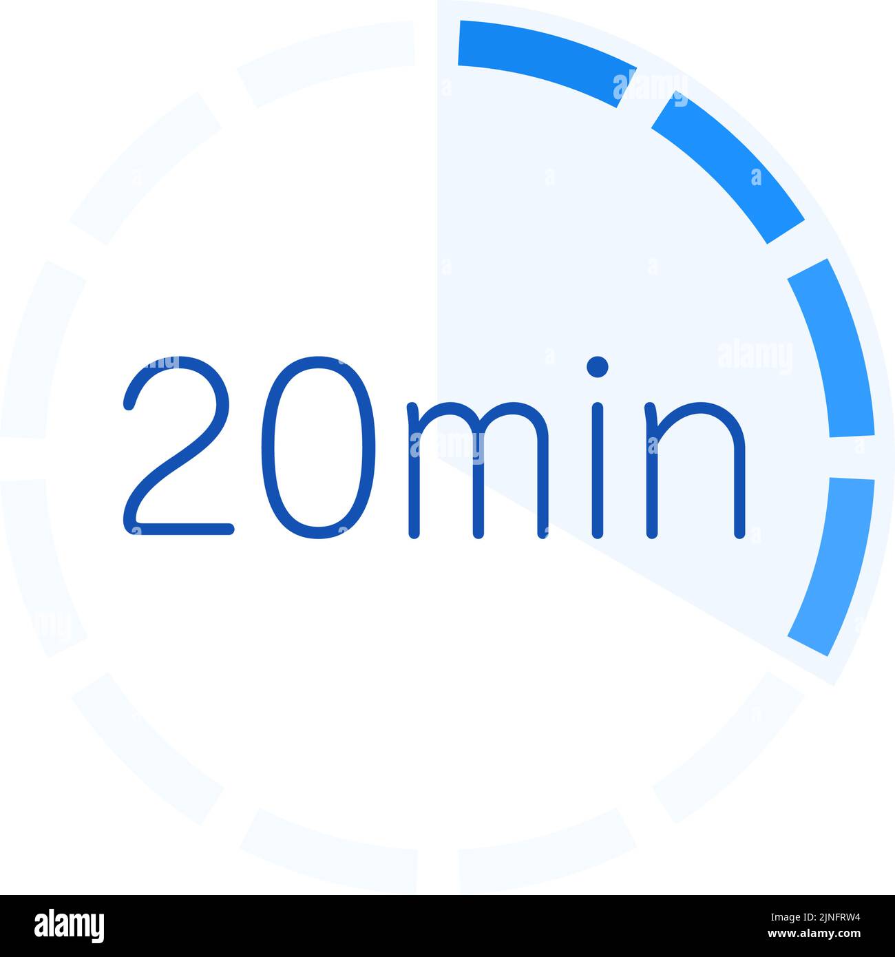 Estimated time required icon vector illustration Stock Vector Image ...