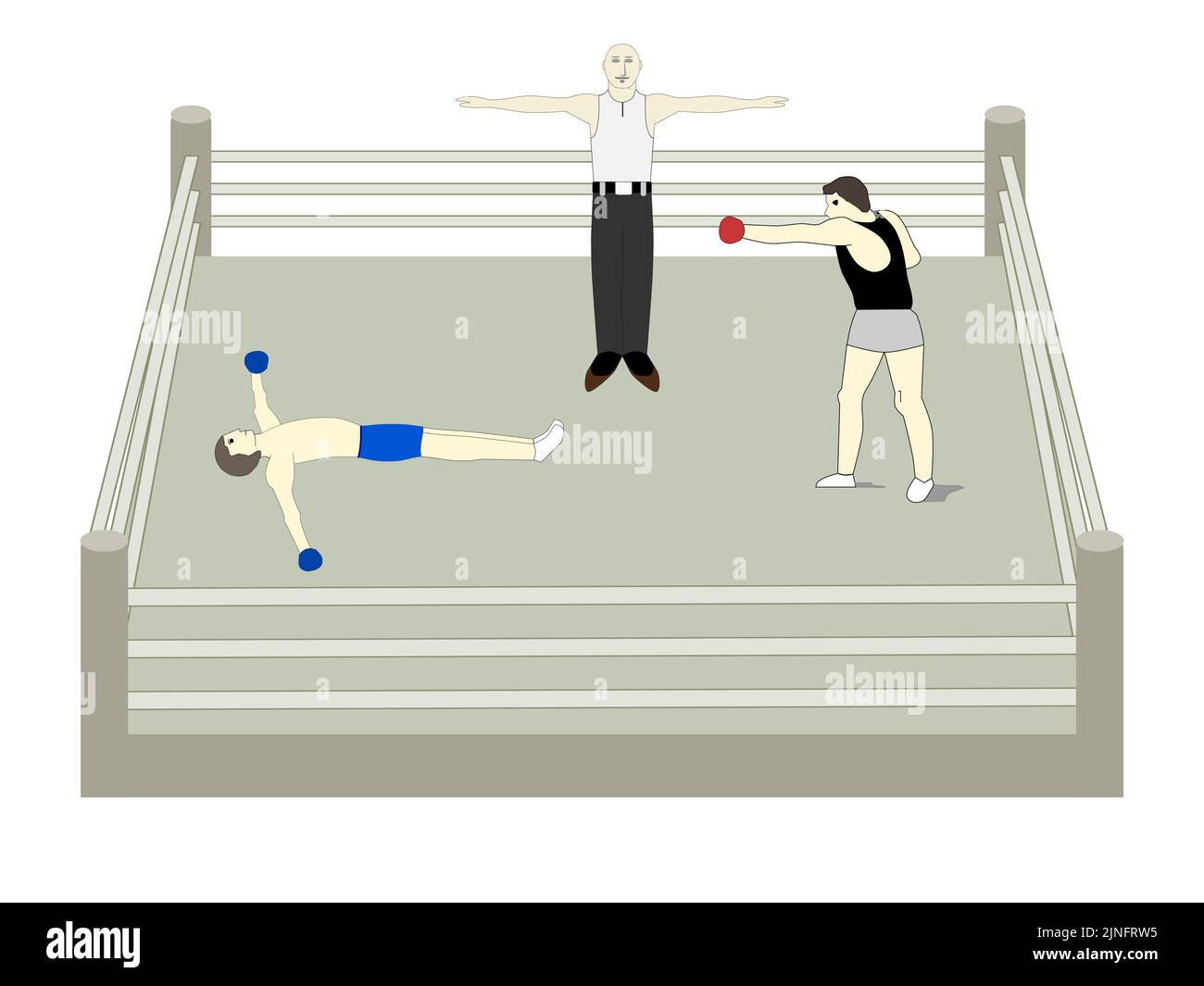 Knock_down Stock Vector Images - Alamy