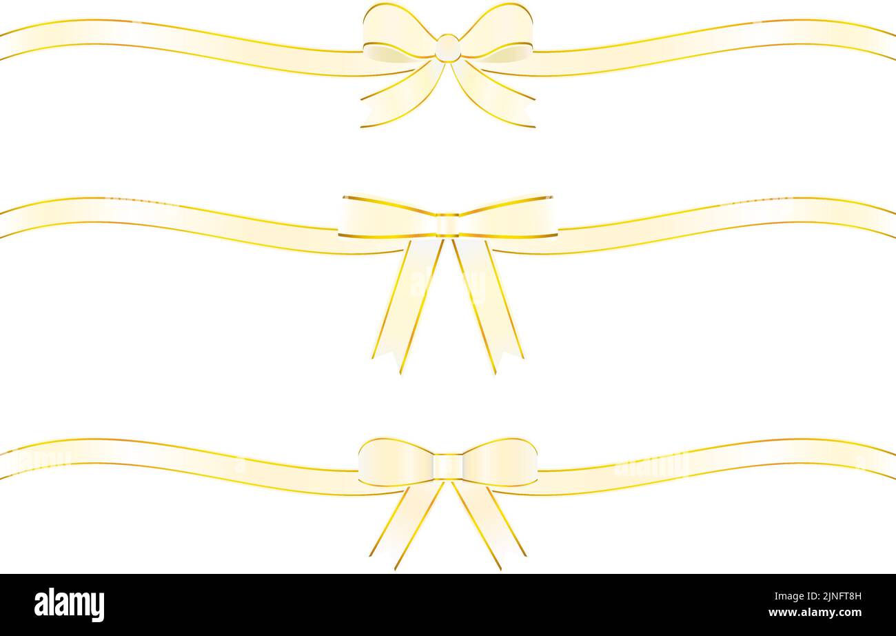 Illustration of platinum ribbon decoration Stock Vector Image & Art - Alamy