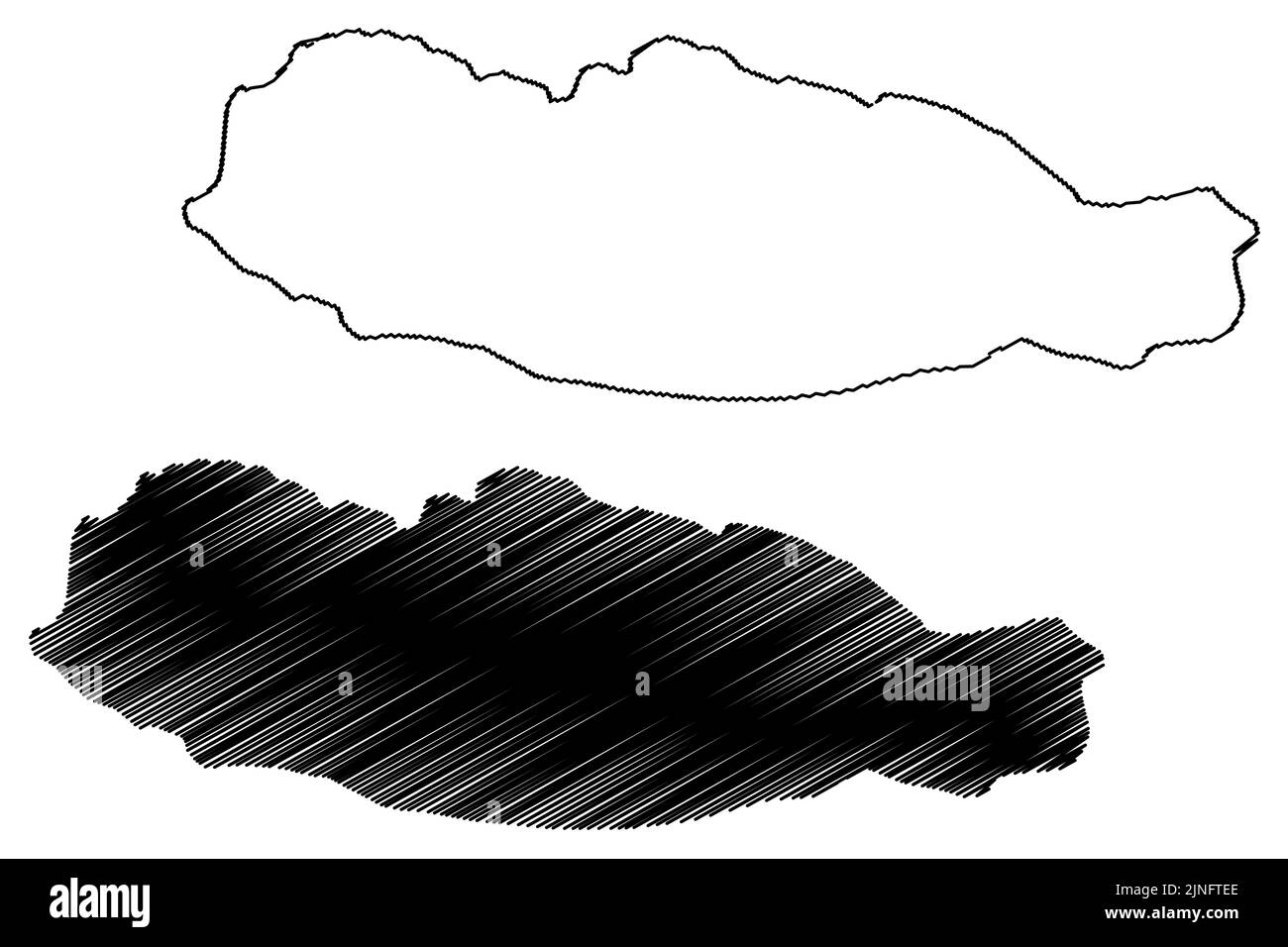 Aride island (Republic of Seychelles, Indian Ocean, Inner Islands) map ...