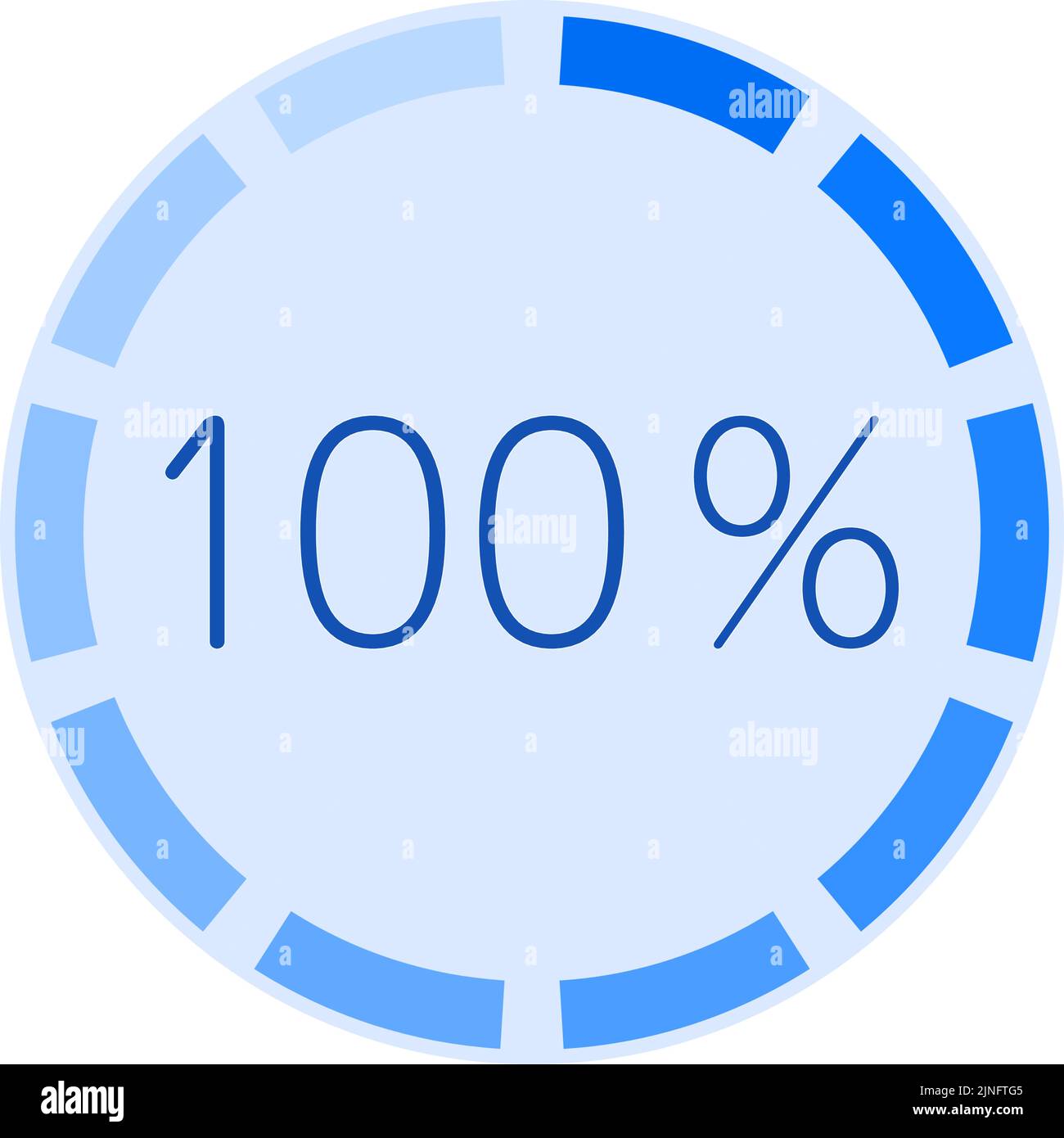 Graph with memory gauge, blue Stock Vector Image & Art - Alamy