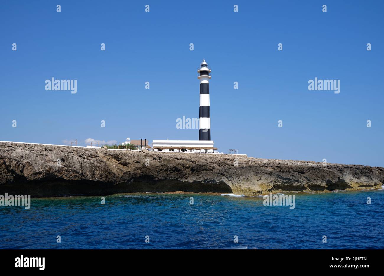 Menorca, Spain: Lighthouse Far d Artrutx, Menorca, Spain Stock Photo ...