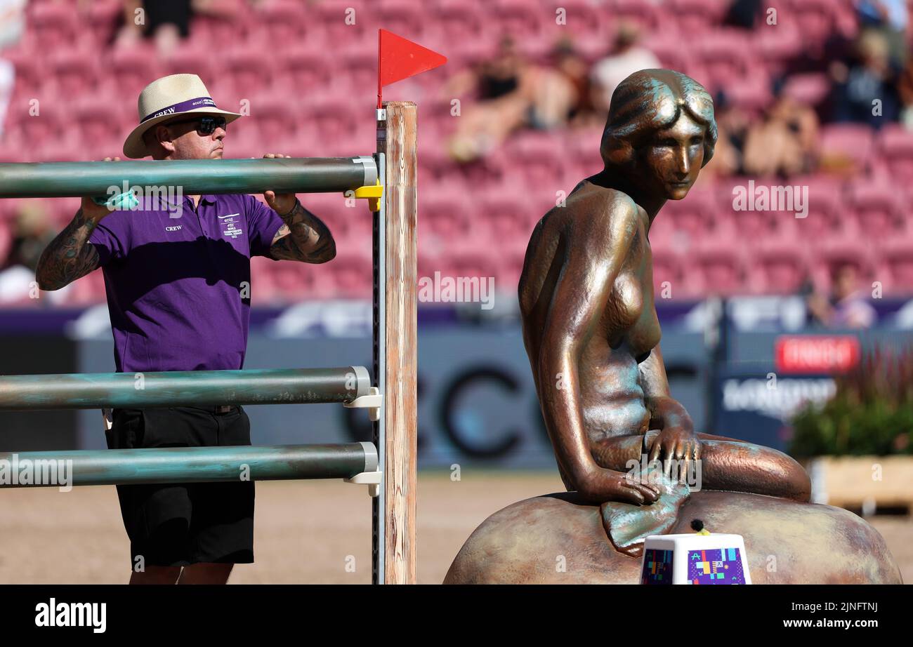 Herning, Denmark. 11th Aug, 2022. Equestrian sport: world championship ...