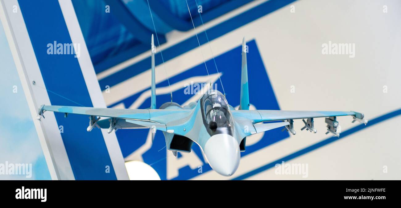 August 30, 2019, Moscow region, Russia. The layout of the Russian two ...