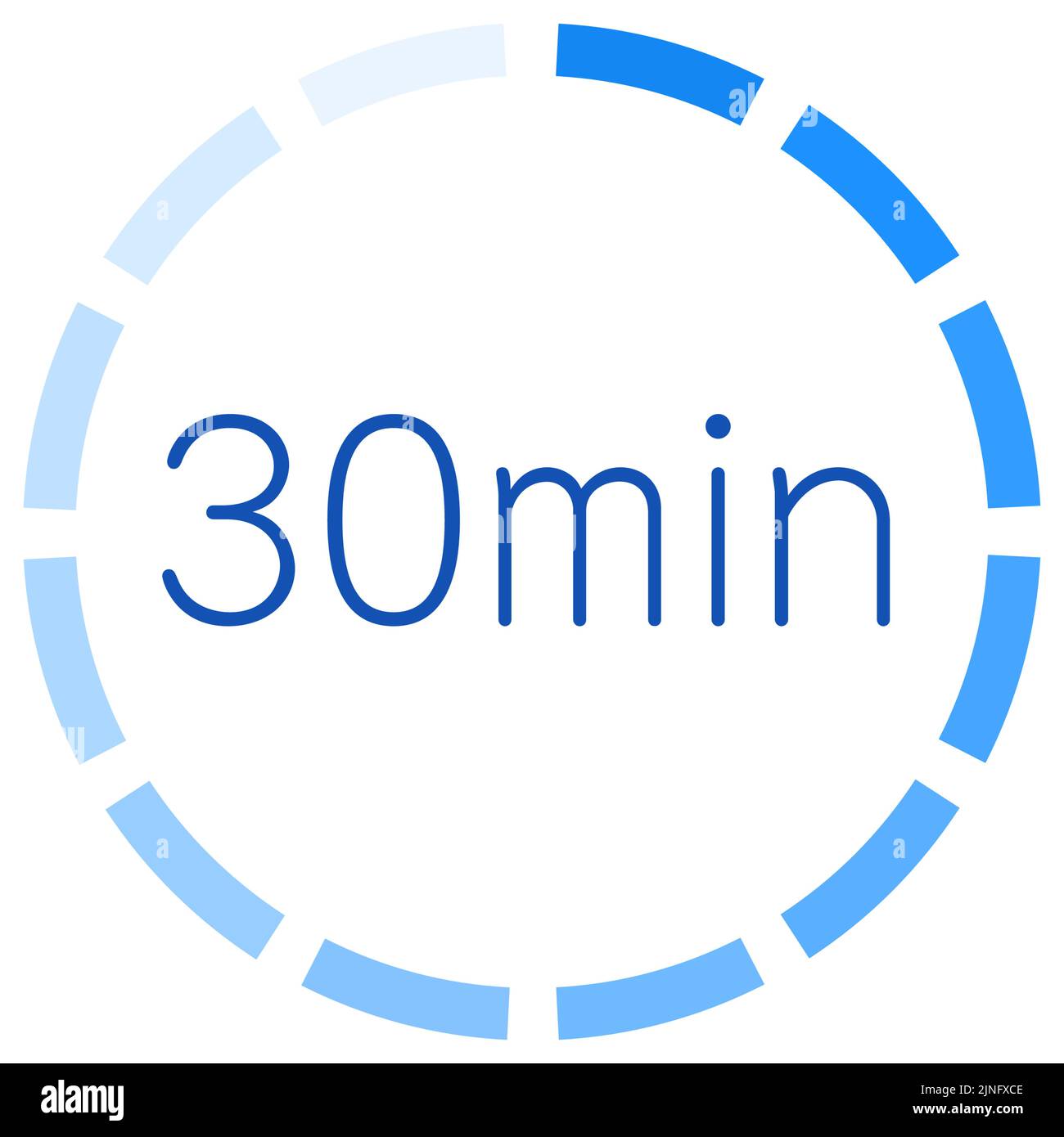 30 minutes vector vectors hi-res stock photography and images - Alamy