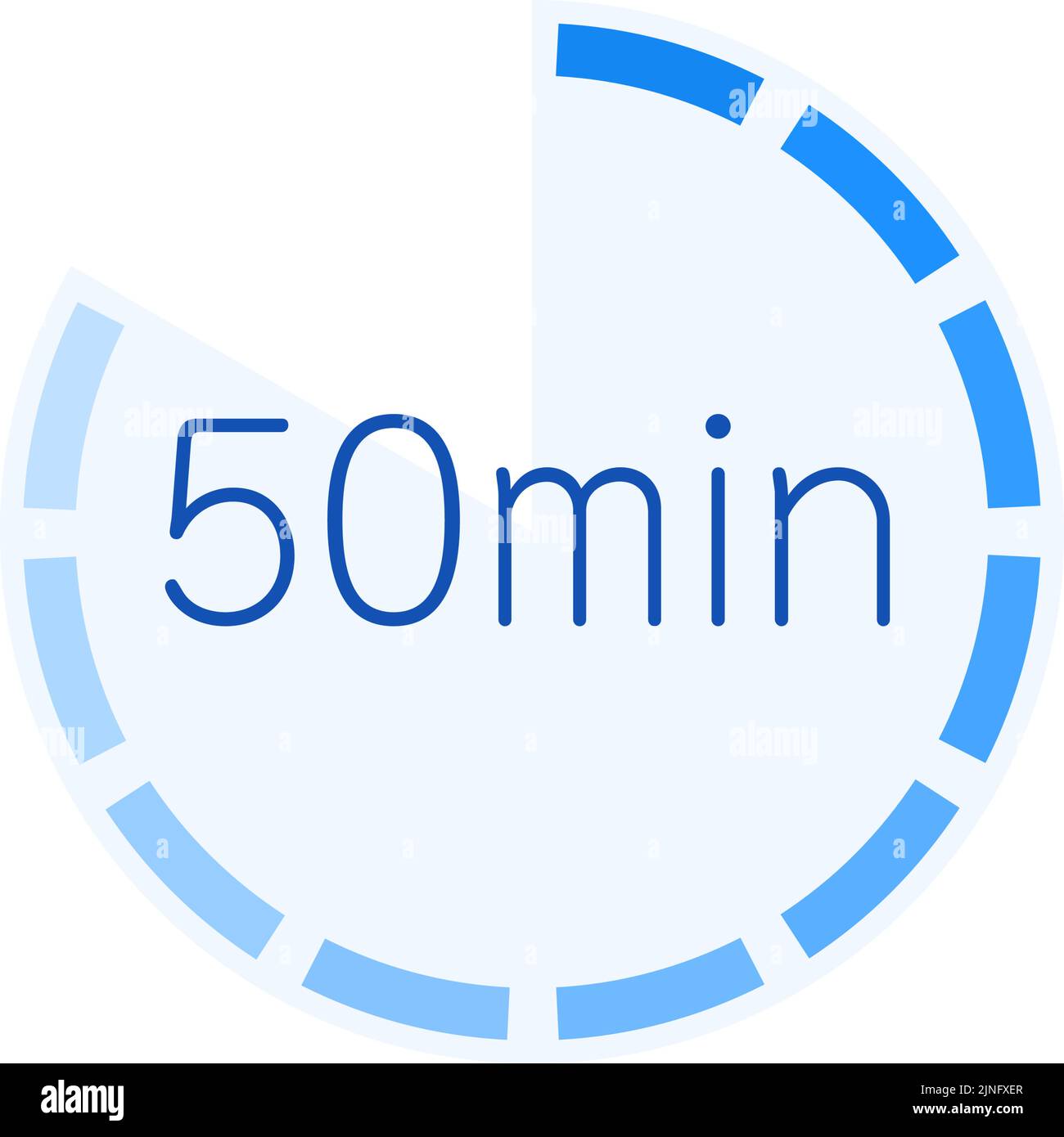 Estimated time required icon vector illustration Stock Vector Image ...