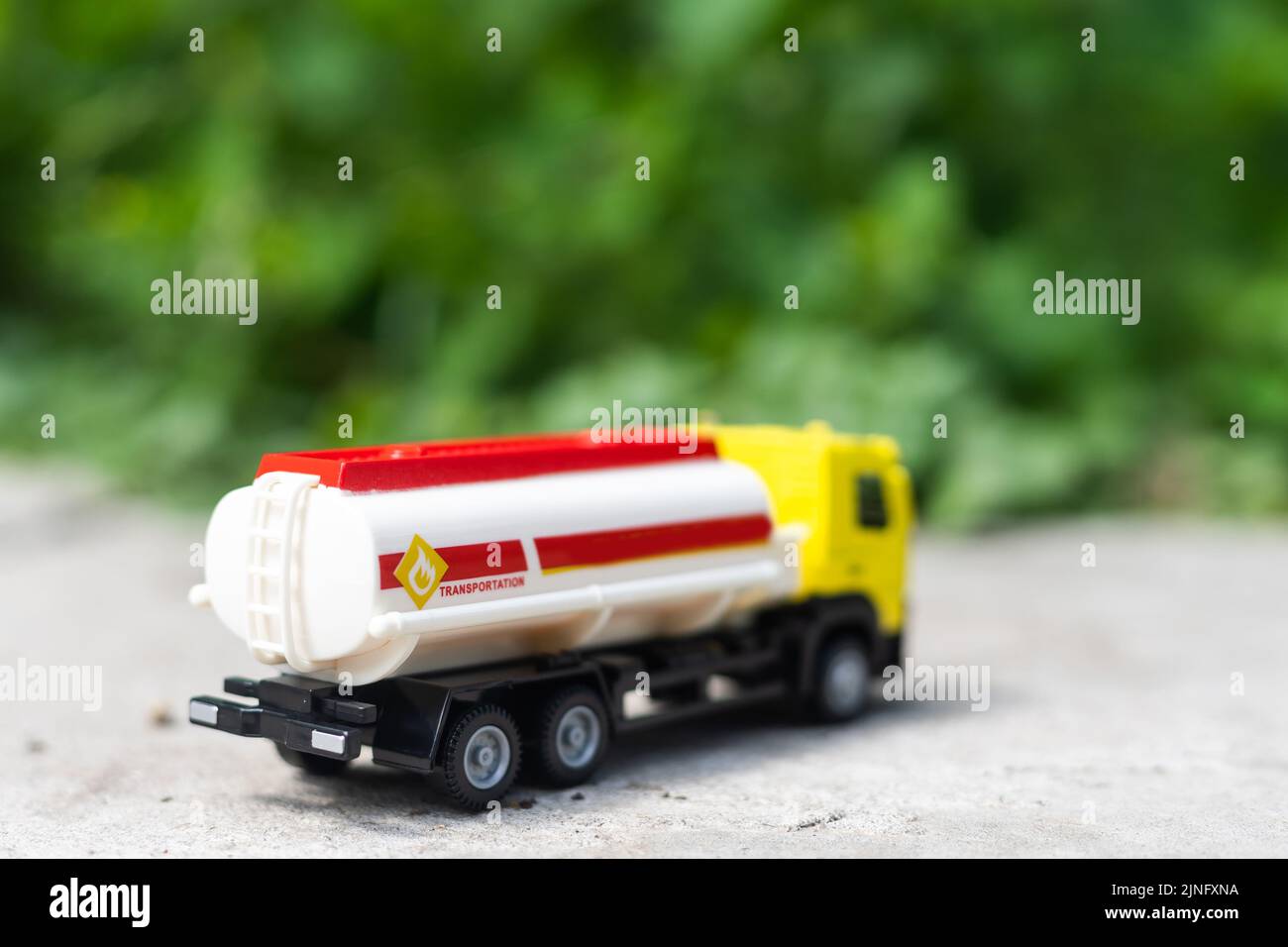 toy cabin of the truck, miniature Stock Photo - Alamy
