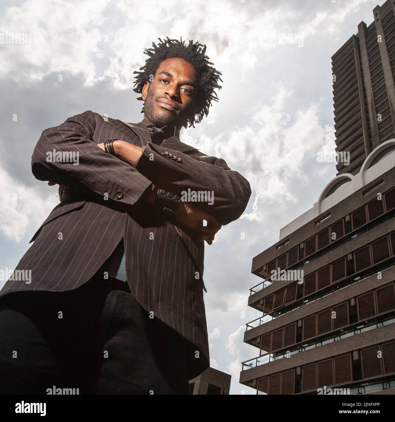 London Real Estate. A young professional London estate agent working ...