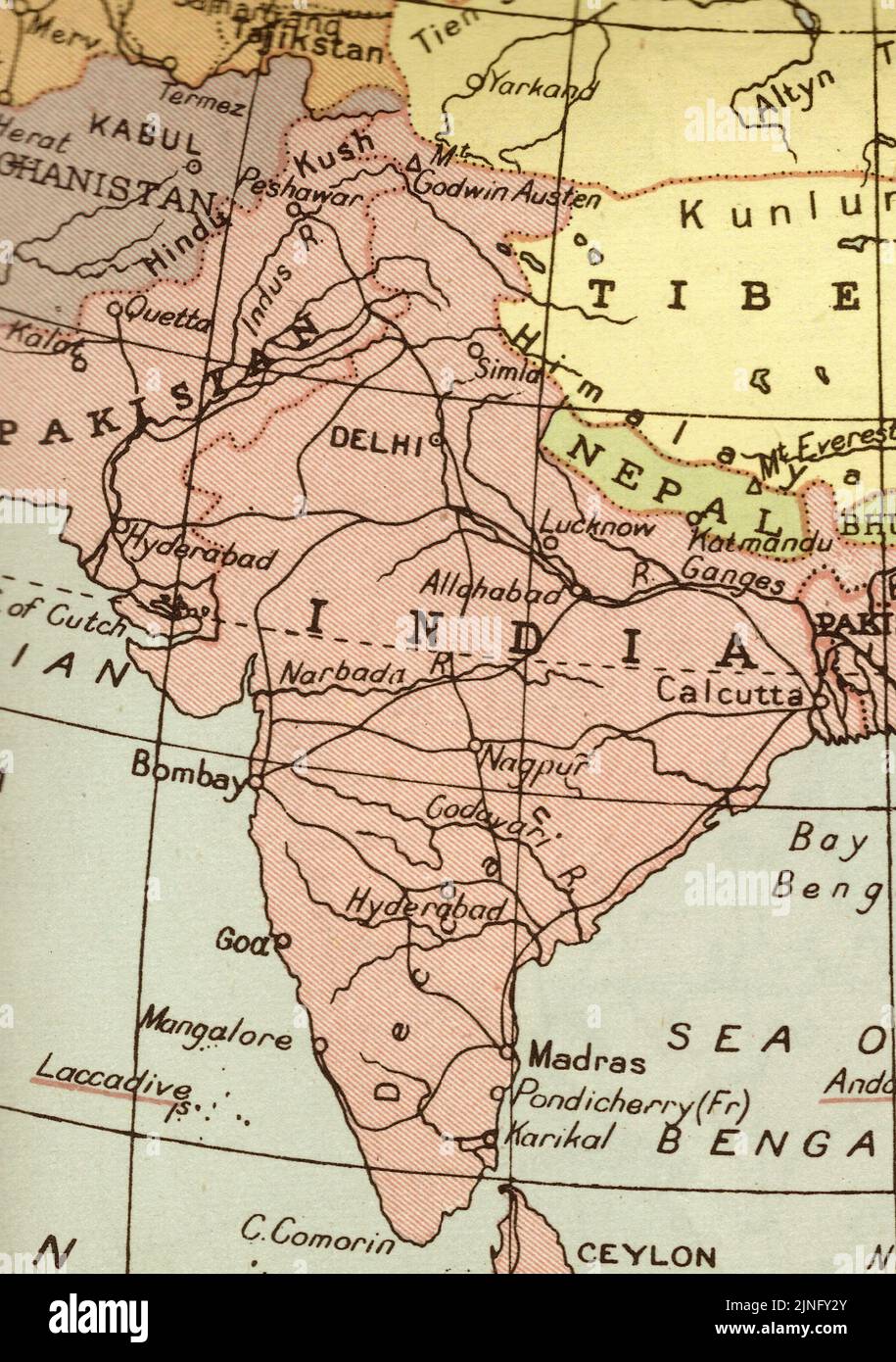 India Map Colour