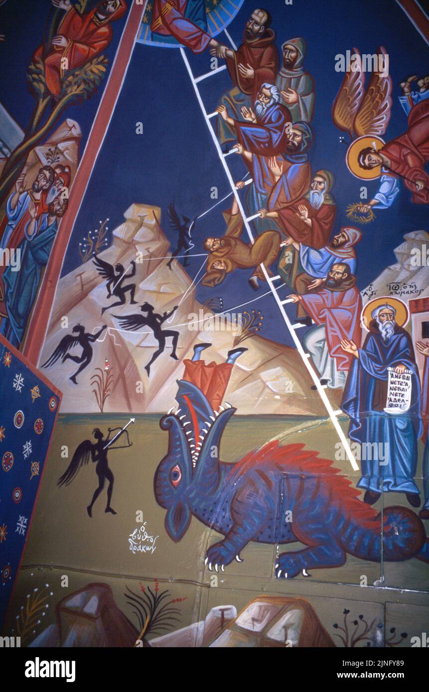 Athens Greece Agios Georgios 19th Century Church on Lykavittos Hill ...