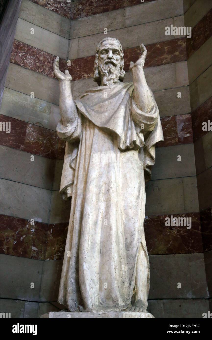 Saint John Statue by Louis Botinelly Cathedrale Sainte-Marie-Majeure ...