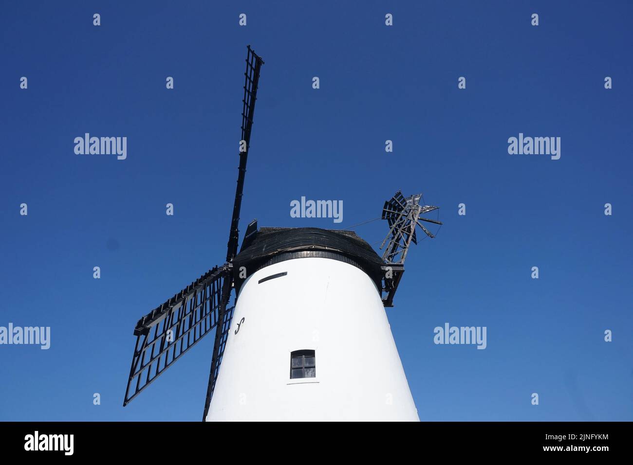 Windmill at Lytham, Lancashire Stock Photo - Alamy