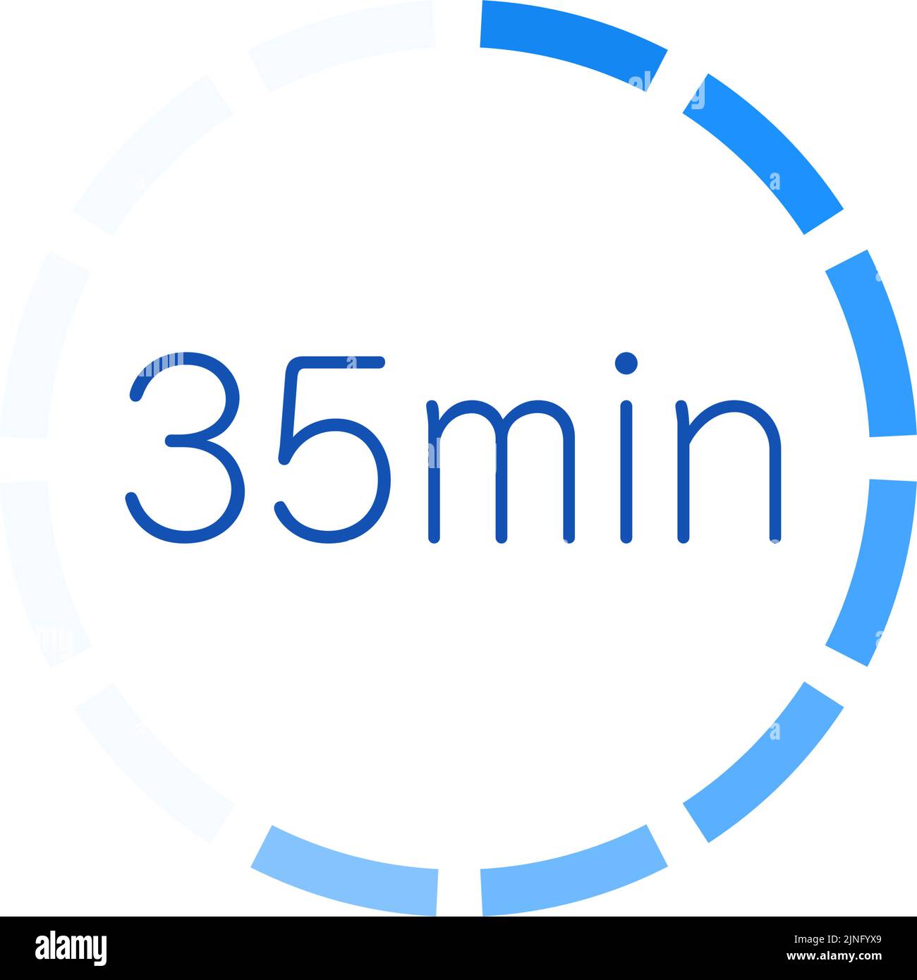 35 minutes vector vectors hi-res stock photography and images - Alamy