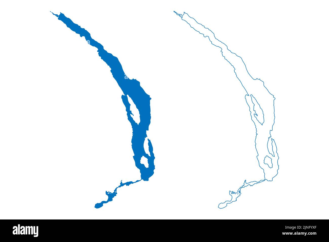Harrison lake Stock Vector Images - Alamy