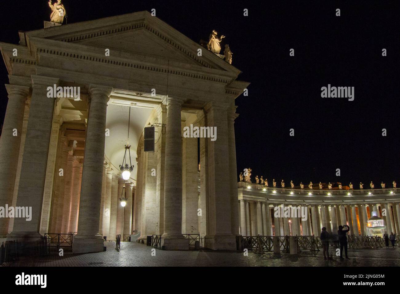 Rome at night Stock Photo - Alamy