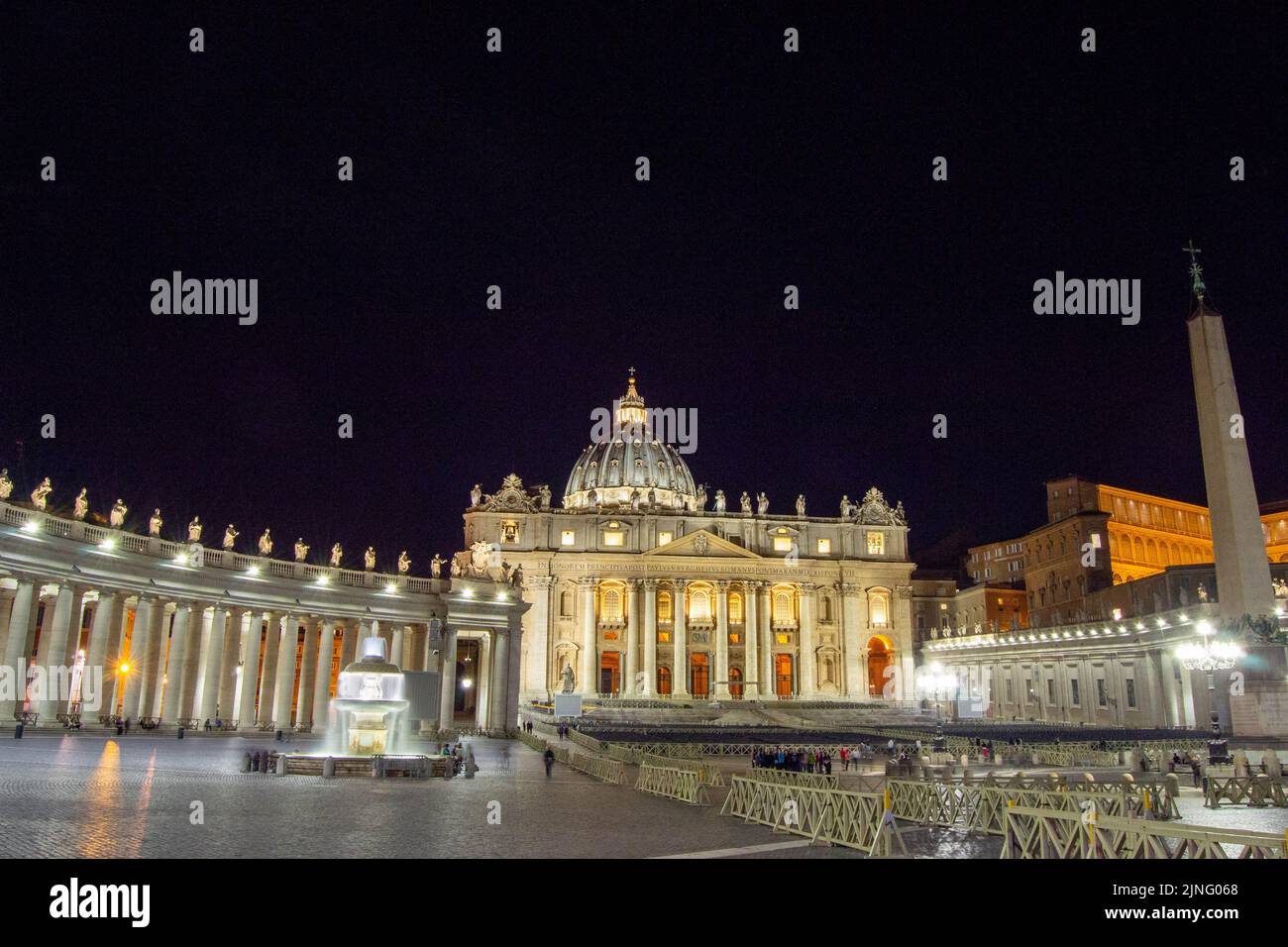 Rome at night Stock Photo - Alamy