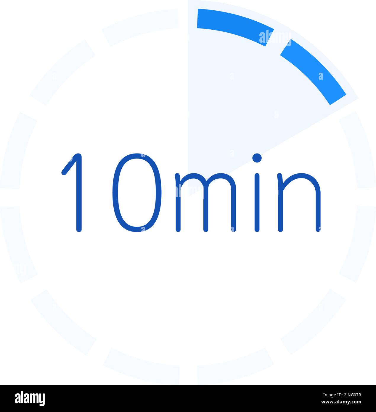 Estimated time required icon vector illustration Stock Vector Image ...