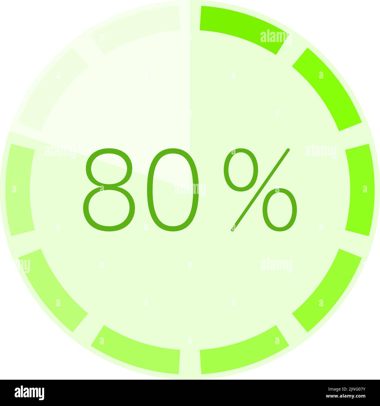 Graph with memory gauge, green Stock Vector Image & Art - Alamy