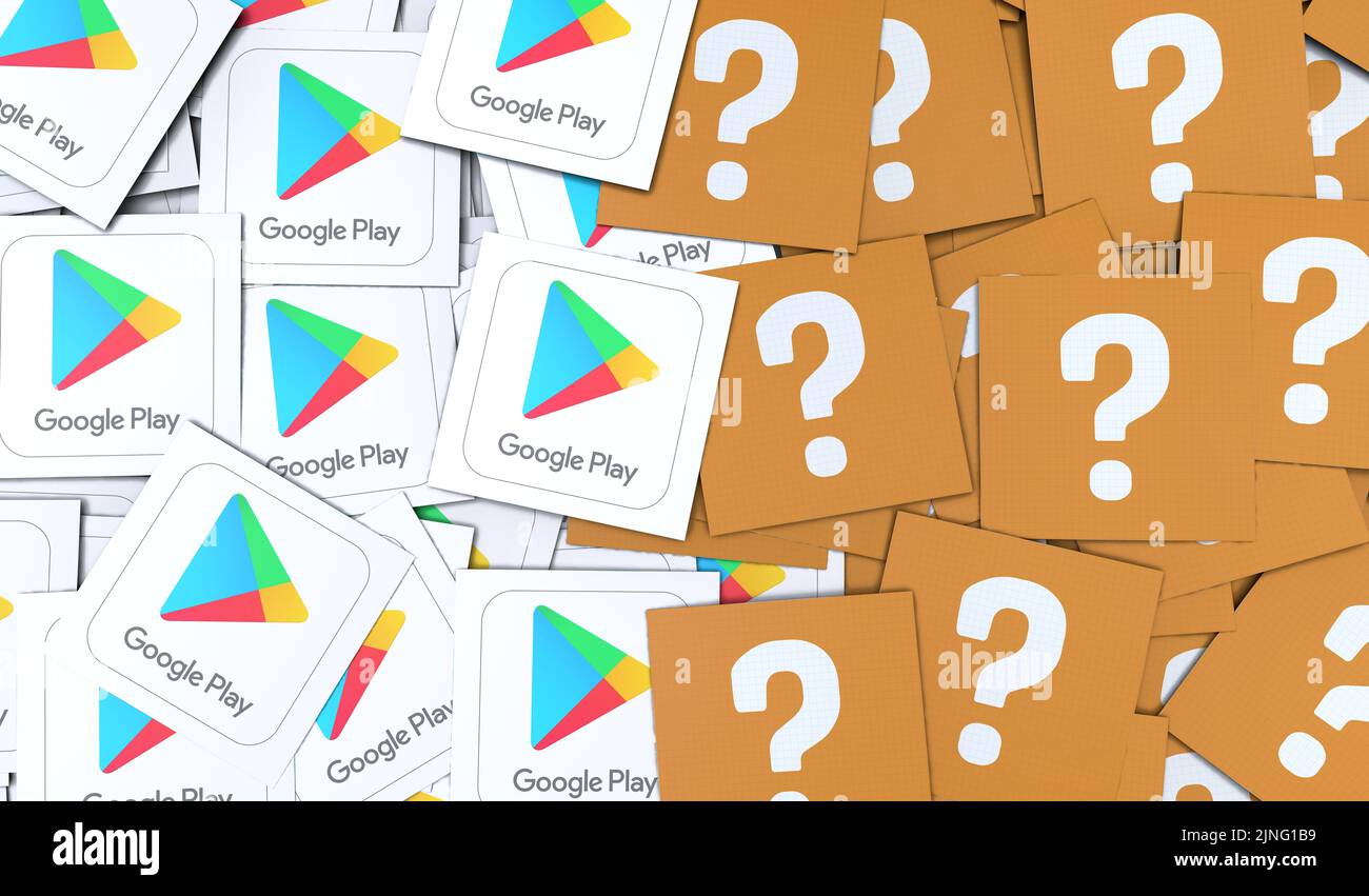 Google play, Social Media Background Stock Photo - Alamy