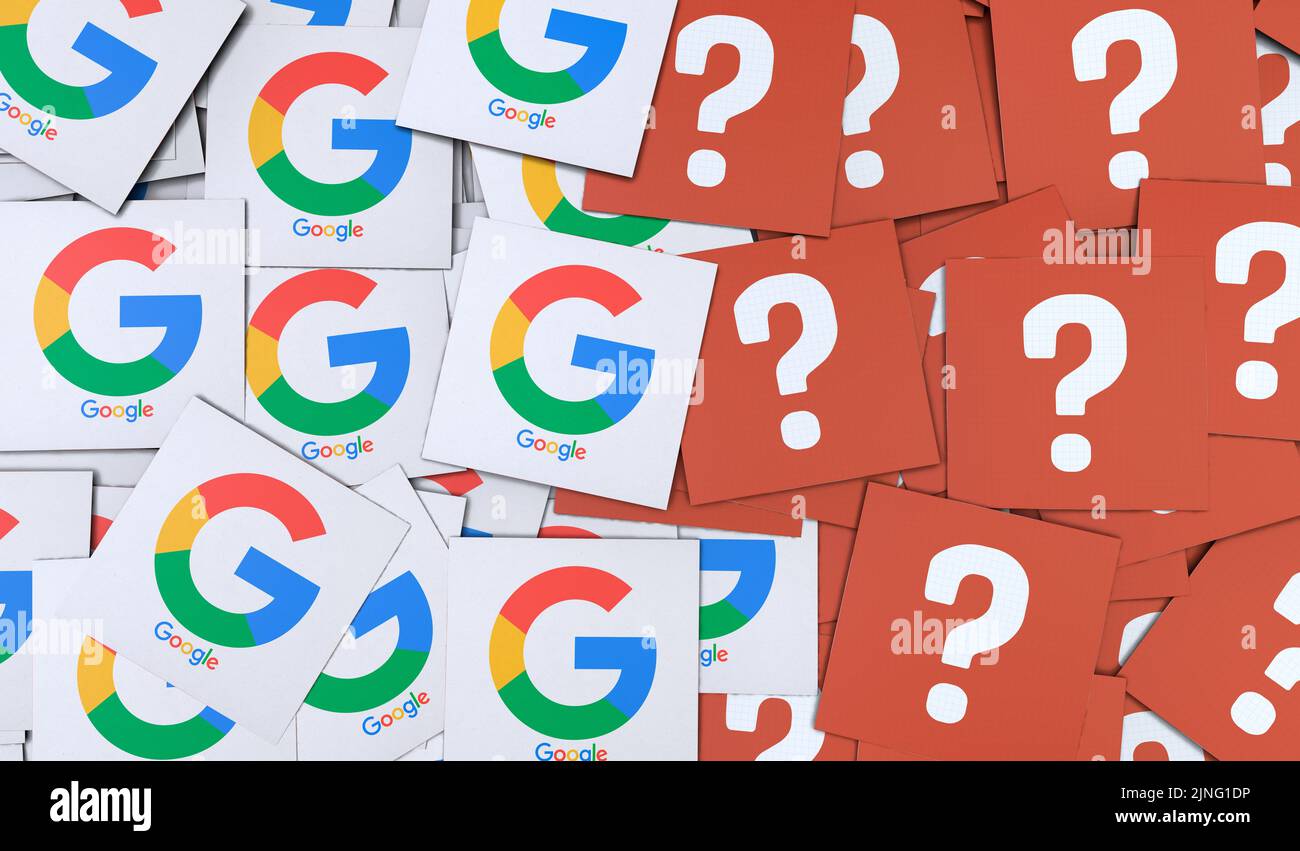 Google, Social Media Background Stock Photo - Alamy