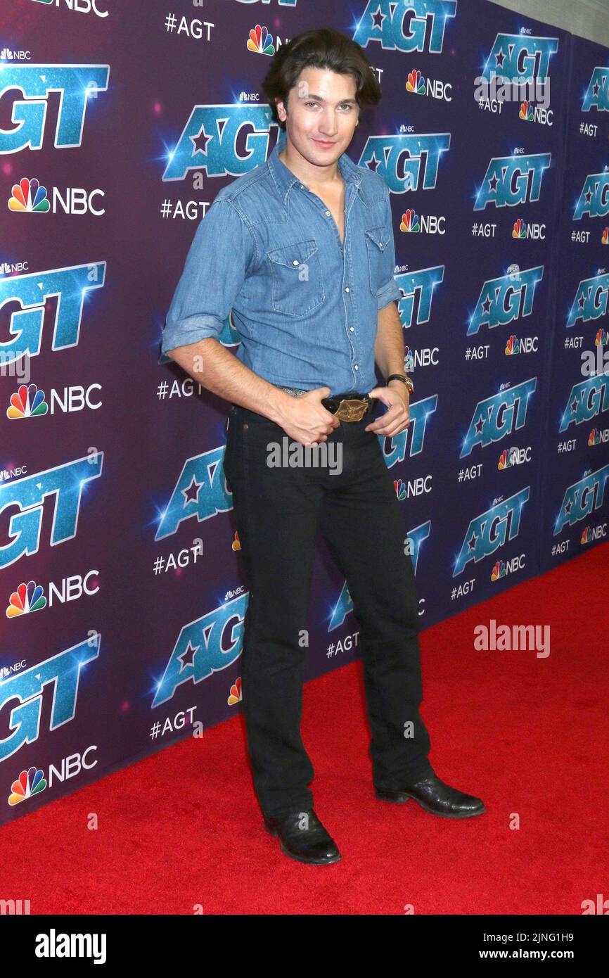 Pasadena, CA. 9th Aug, 2022. Drake Milligan at arrivals for AMERICA'S ...
