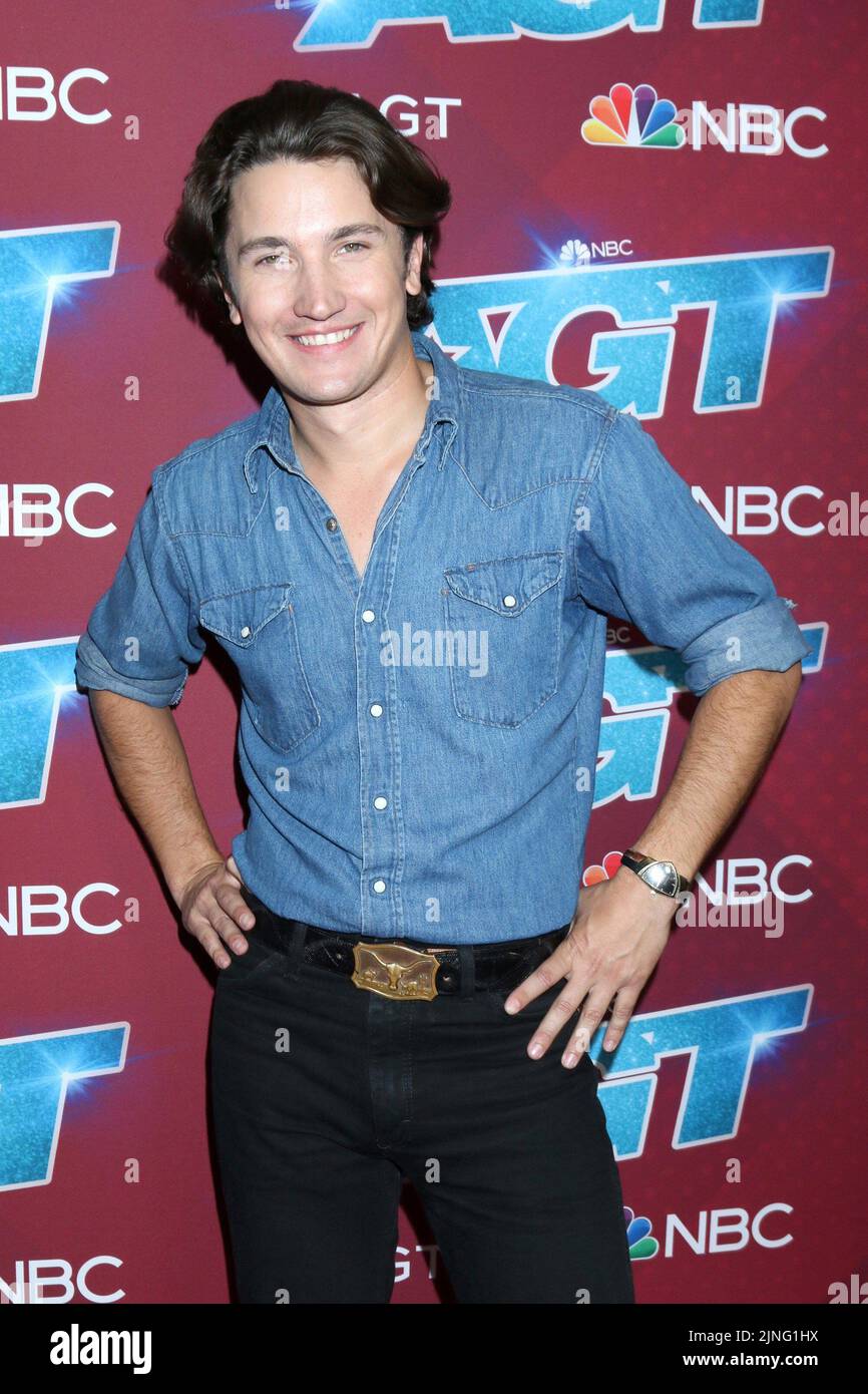 Pasadena, CA. 9th Aug, 2022. Drake Milligan at arrivals for AMERICA'S ...