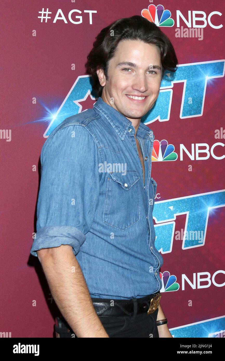 Pasadena, CA. 9th Aug, 2022. Drake Milligan at arrivals for AMERICA'S ...