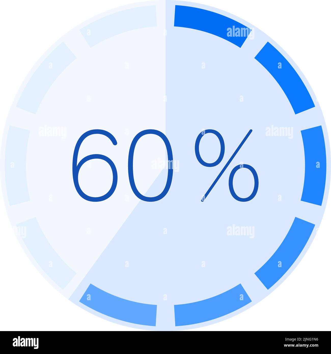Graph with memory gauge, blue Stock Vector Image & Art - Alamy
