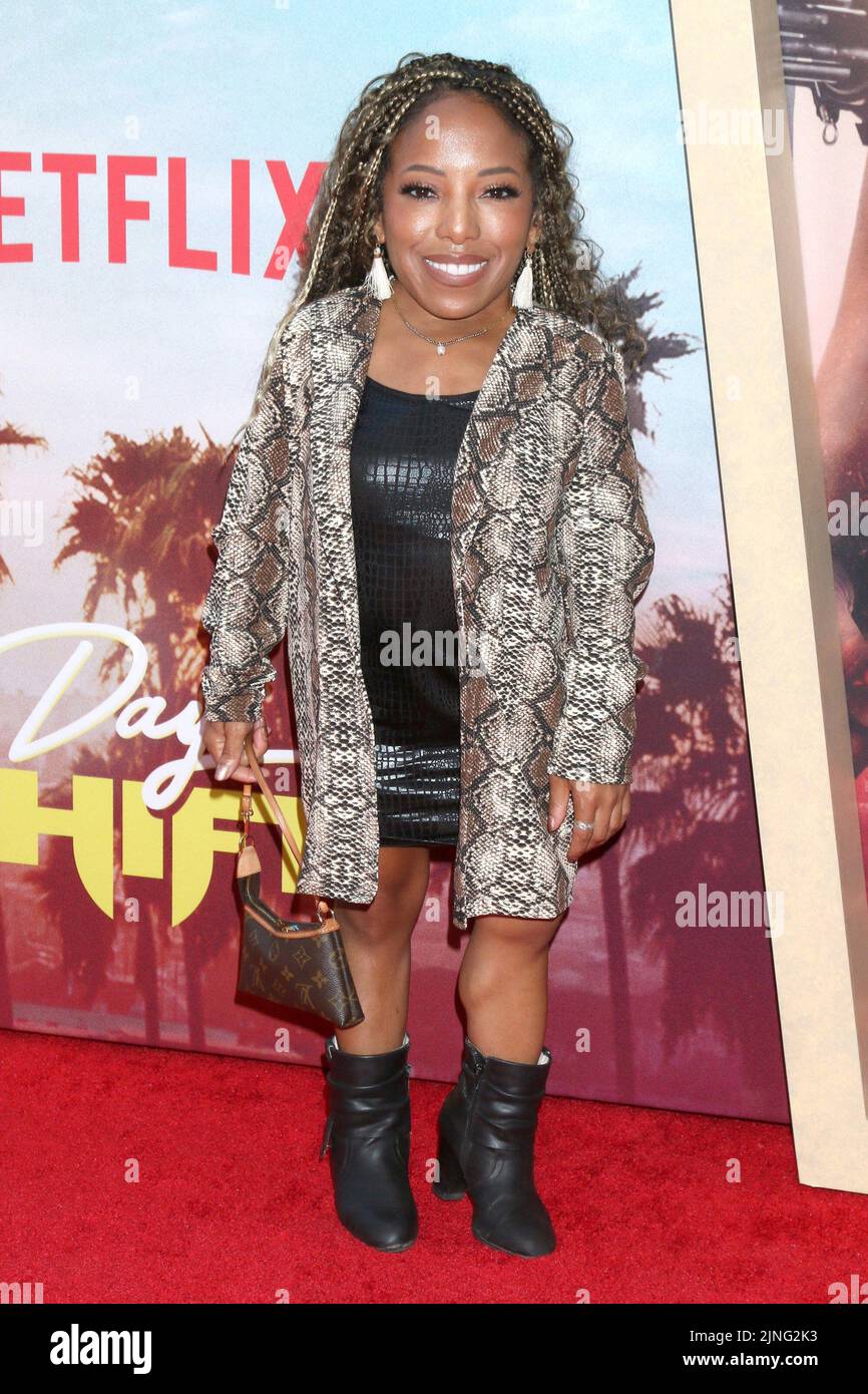 Los Angeles, CA. 10th Aug, 2022. Ali Chapman at arrivals for DAY SHIFT ...