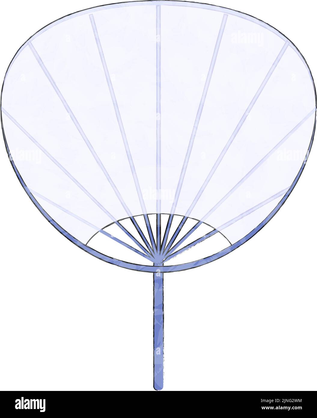 Fan, plain Japanese paper style Stock Vector Image & Art - Alamy