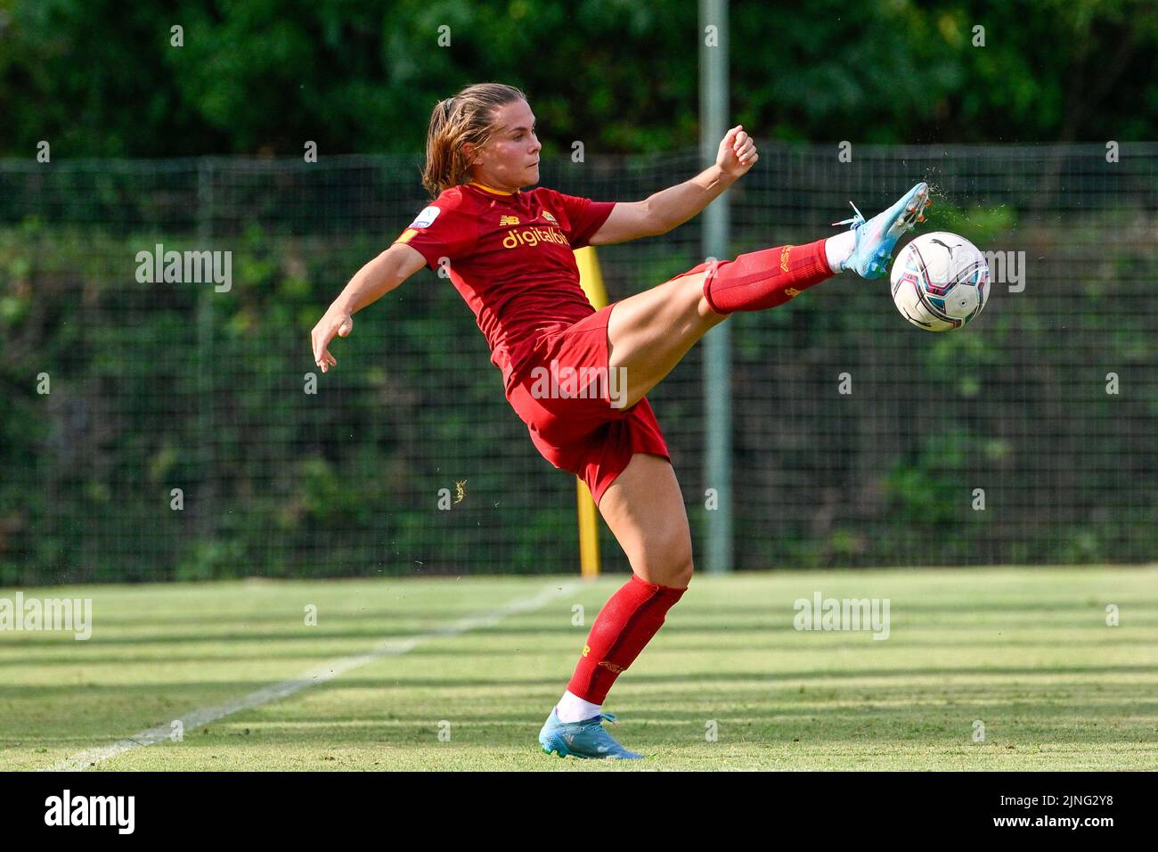 Emilie Haavi (AS Roma Women) during the Pre-Season Friendly 2022/2023 ...